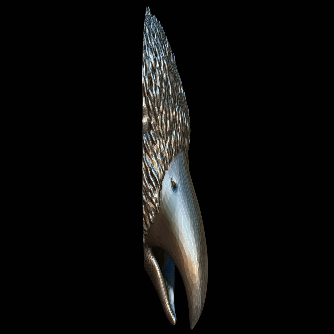 Relief head bird 3D model - TurboSquid 1159768