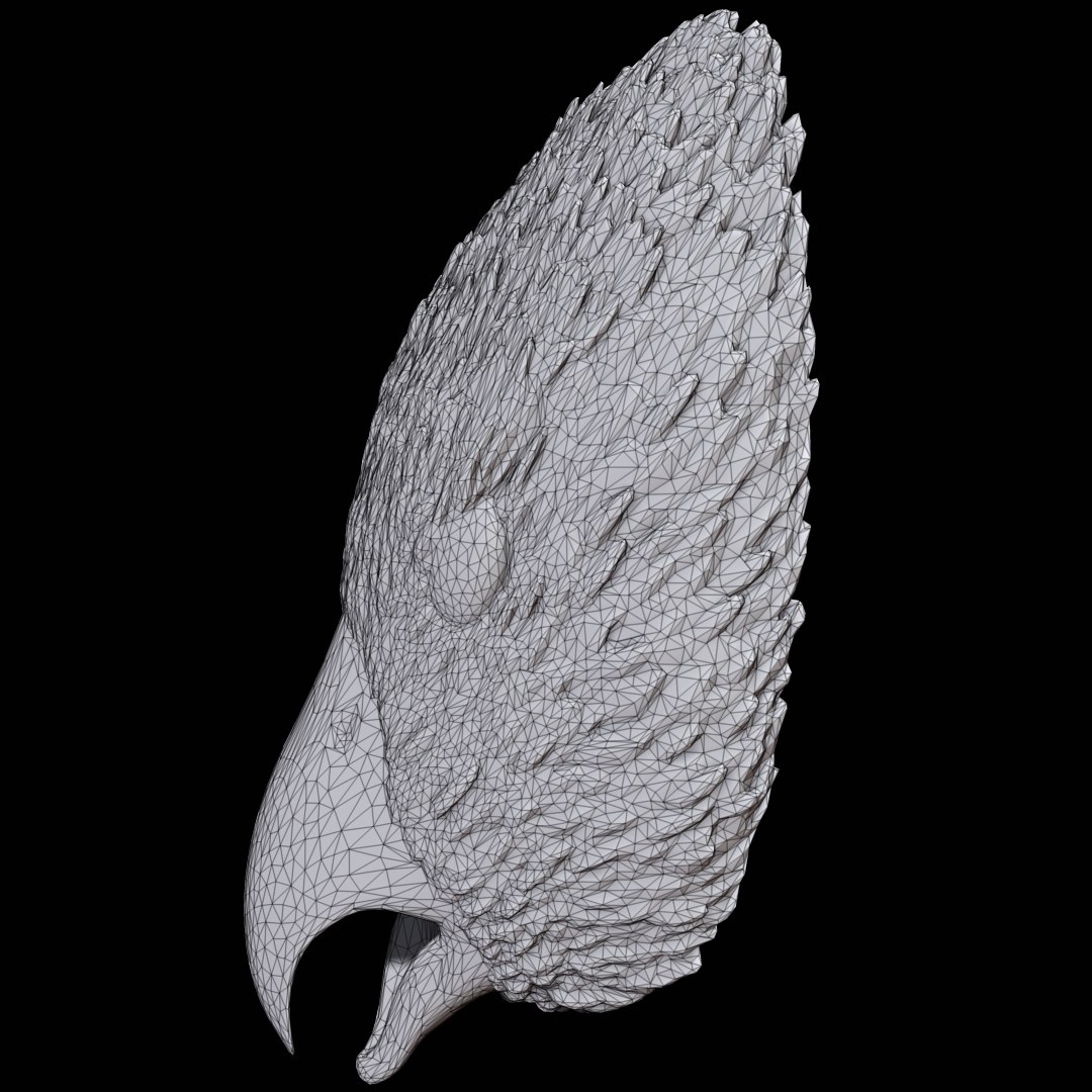 Relief Head Bird 3D Model - TurboSquid 1159768