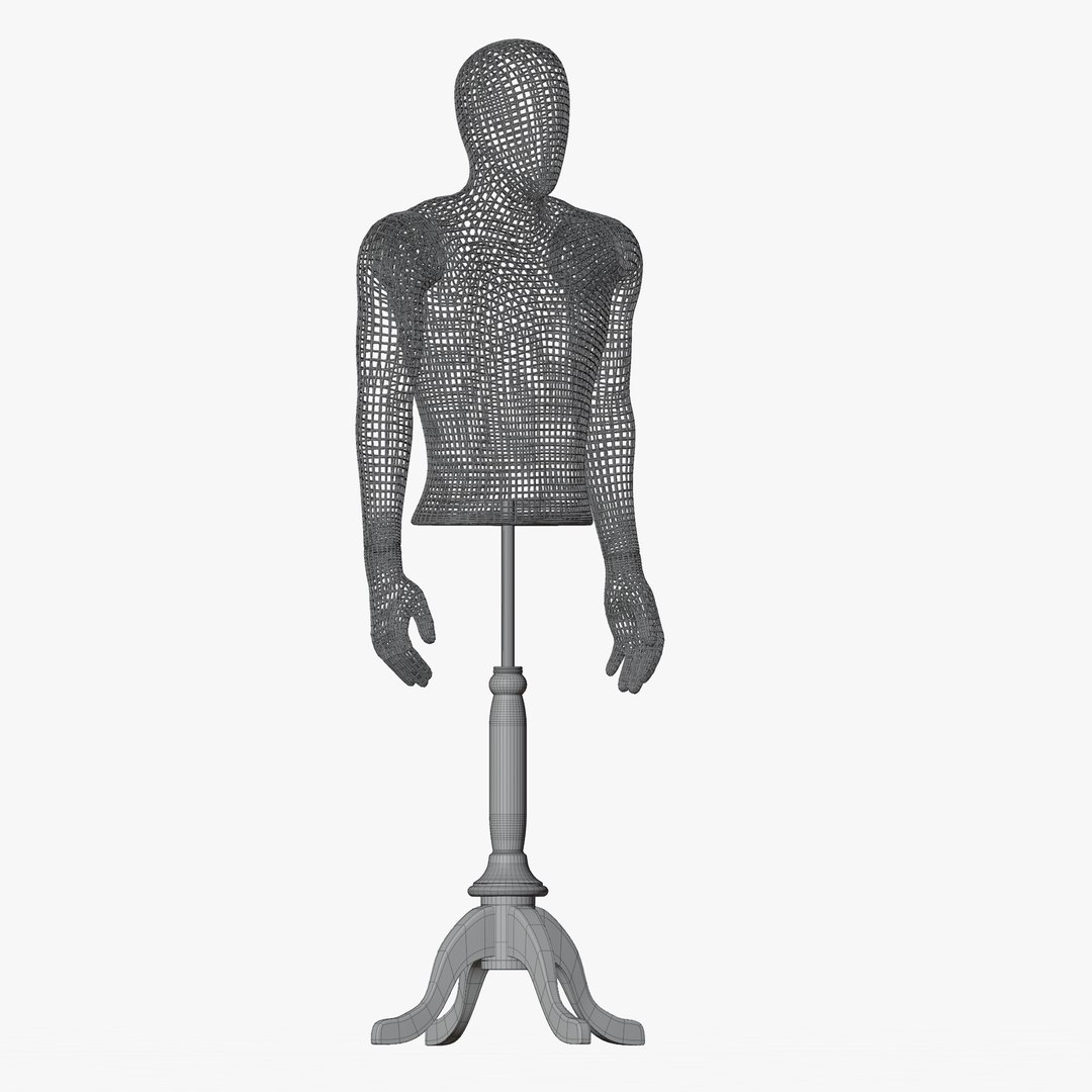 3D Wire Sewing Male Mannequin model - TurboSquid 2066596