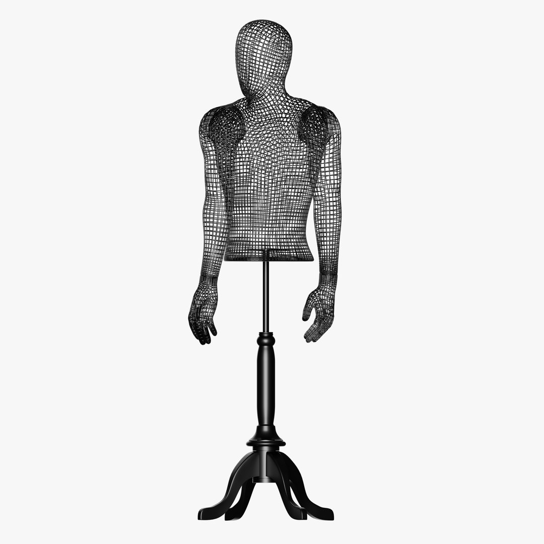 3D Wire Sewing Male Mannequin model - TurboSquid 2066596