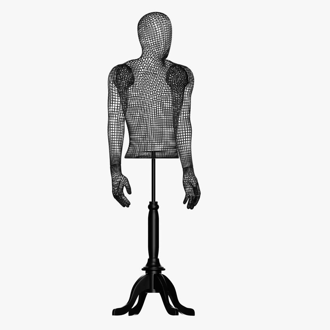 3D Wire Sewing Male Mannequin model - TurboSquid 2066596