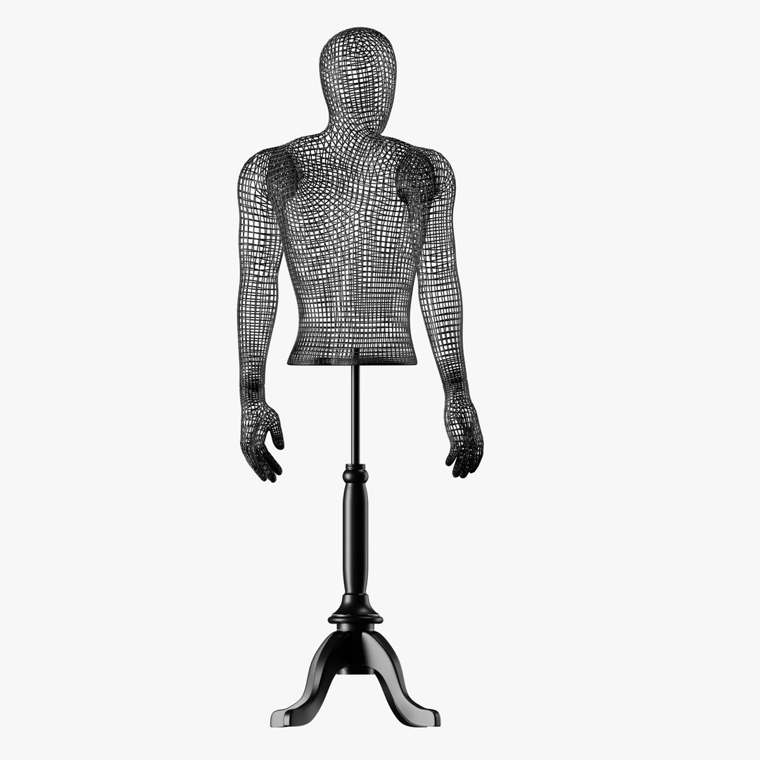 3D Wire Sewing Male Mannequin model - TurboSquid 2066596
