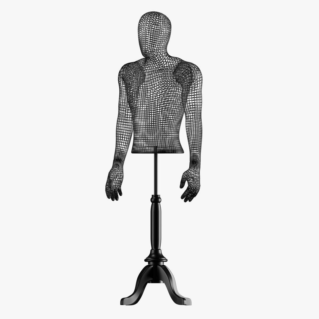3D Wire Sewing Male Mannequin model - TurboSquid 2066596