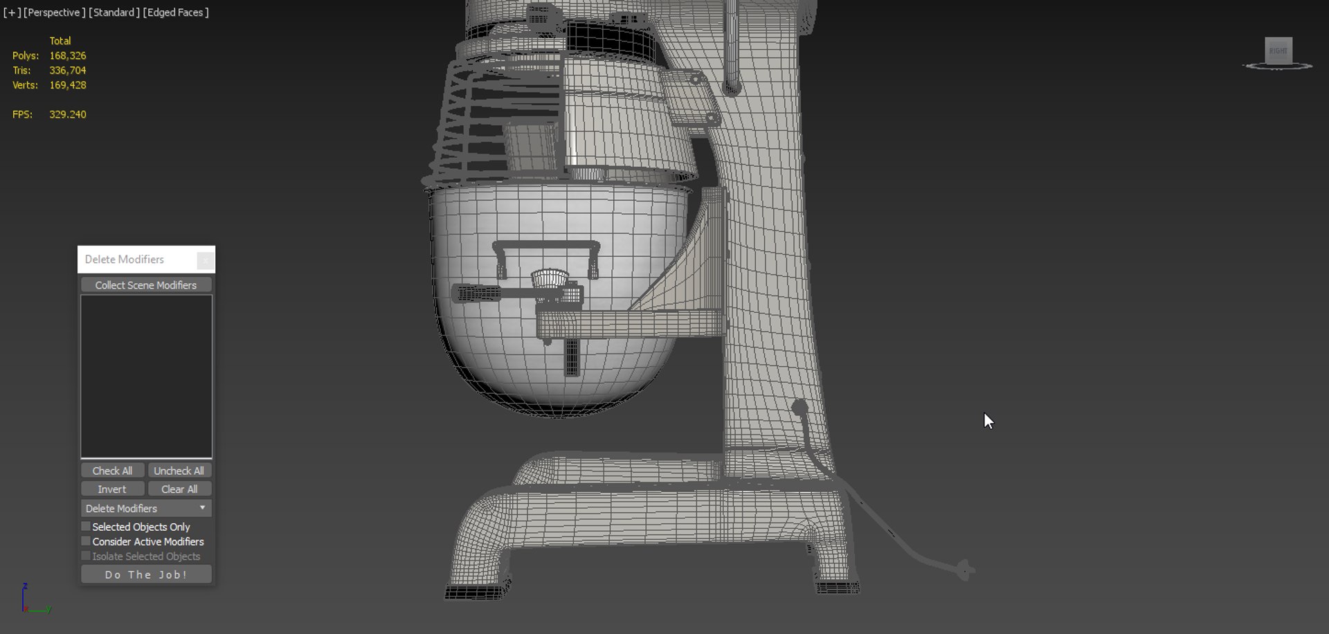 3D Model Globe SP10 Countertop Planetary Mixer - TurboSquid 2168001