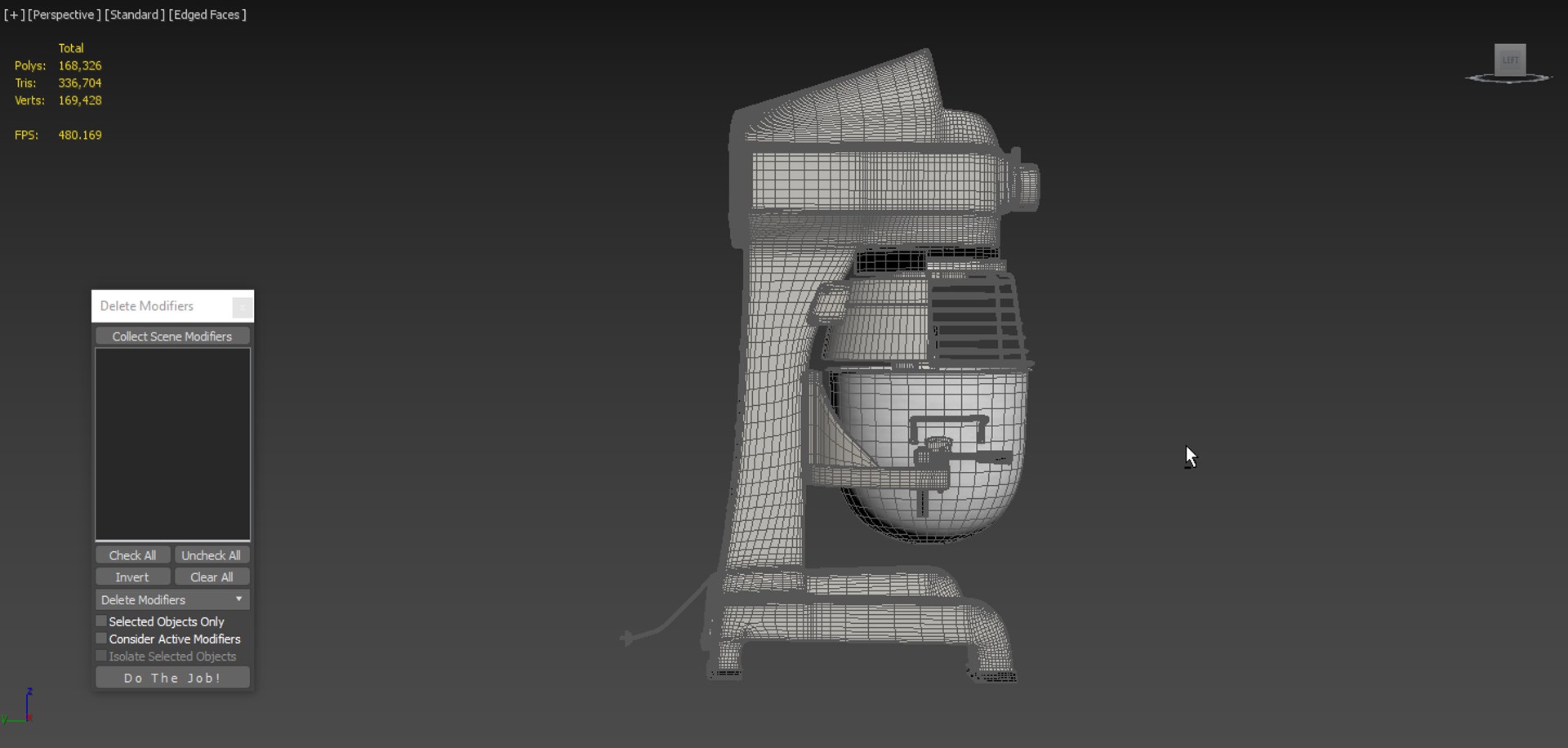 3D Model Globe SP10 Countertop Planetary Mixer - TurboSquid 2168001