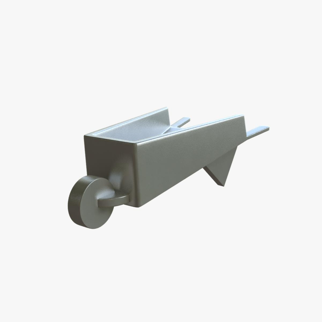 3d Model Of Monopoly Wheelbarrow