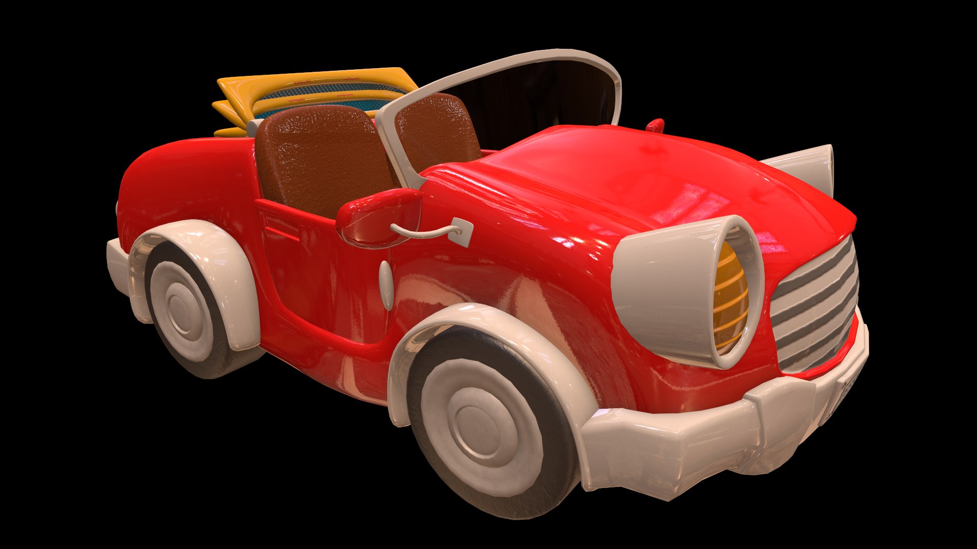 3D Model Car 01 Cartoons - TurboSquid 1385852
