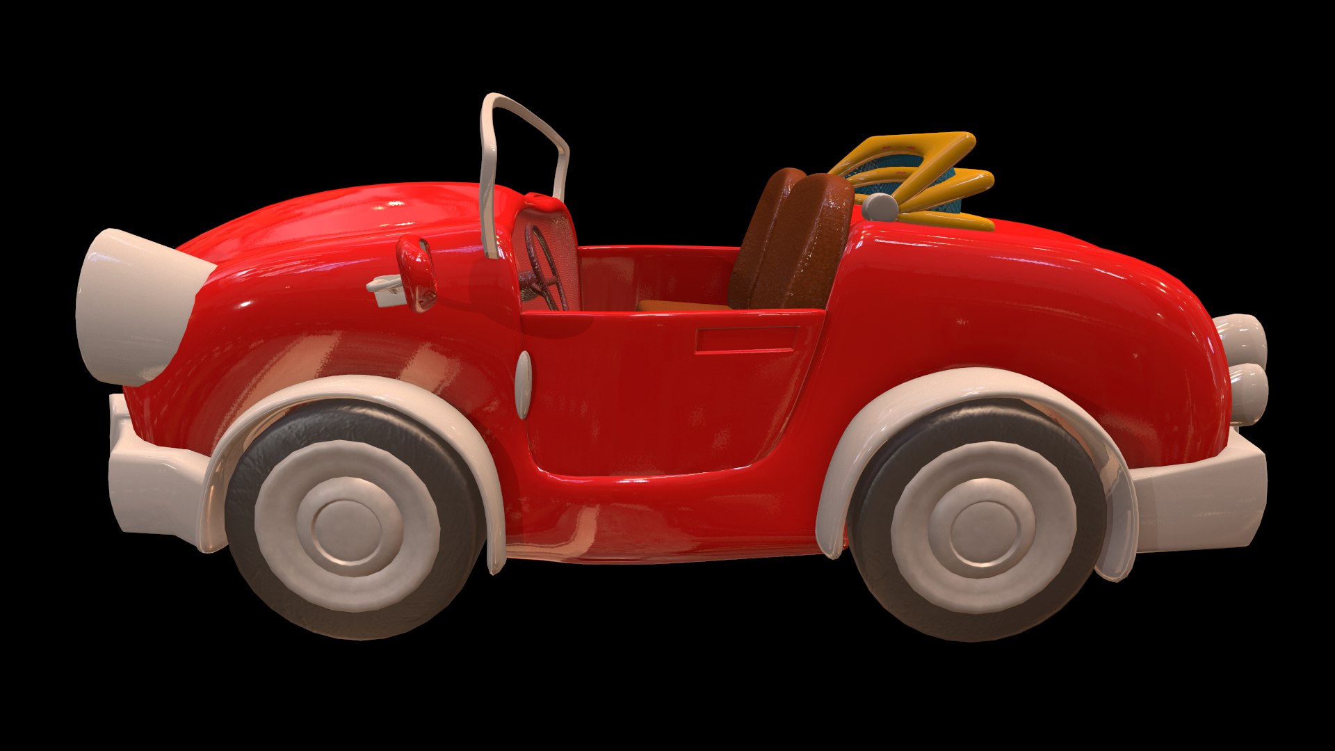 3D Model Car 01 Cartoons - TurboSquid 1385852