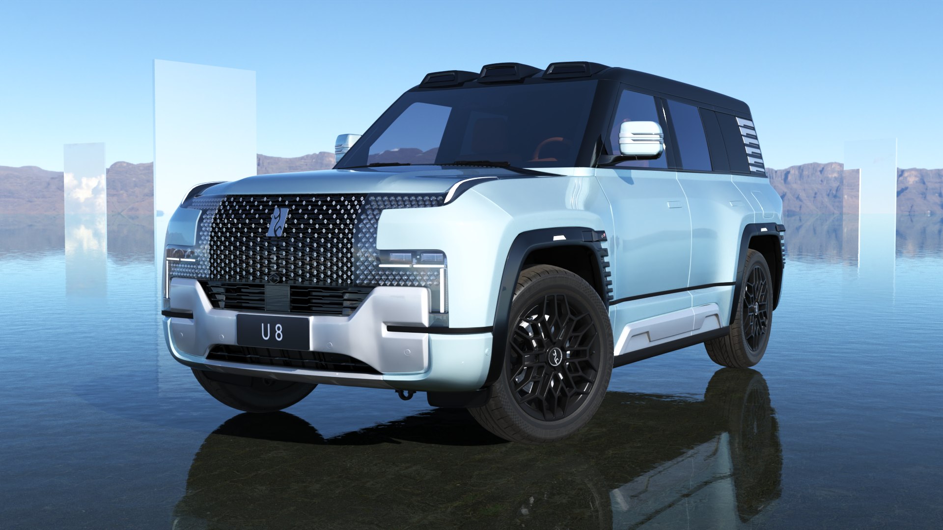 3D BYD YangWang U8 2023 - TurboSquid 2064148