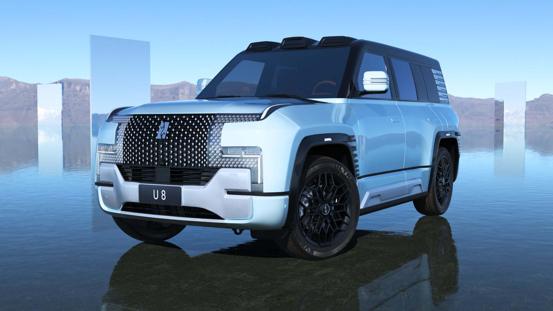 BYD YangWang U8 2023 3D-Modell - TurboSquid 2064148