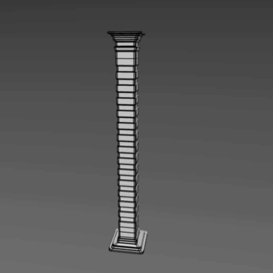 Column 3d Model