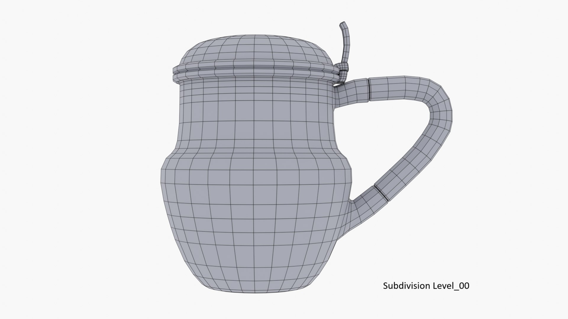 Pewter Pot 3D Model - TurboSquid 2191557