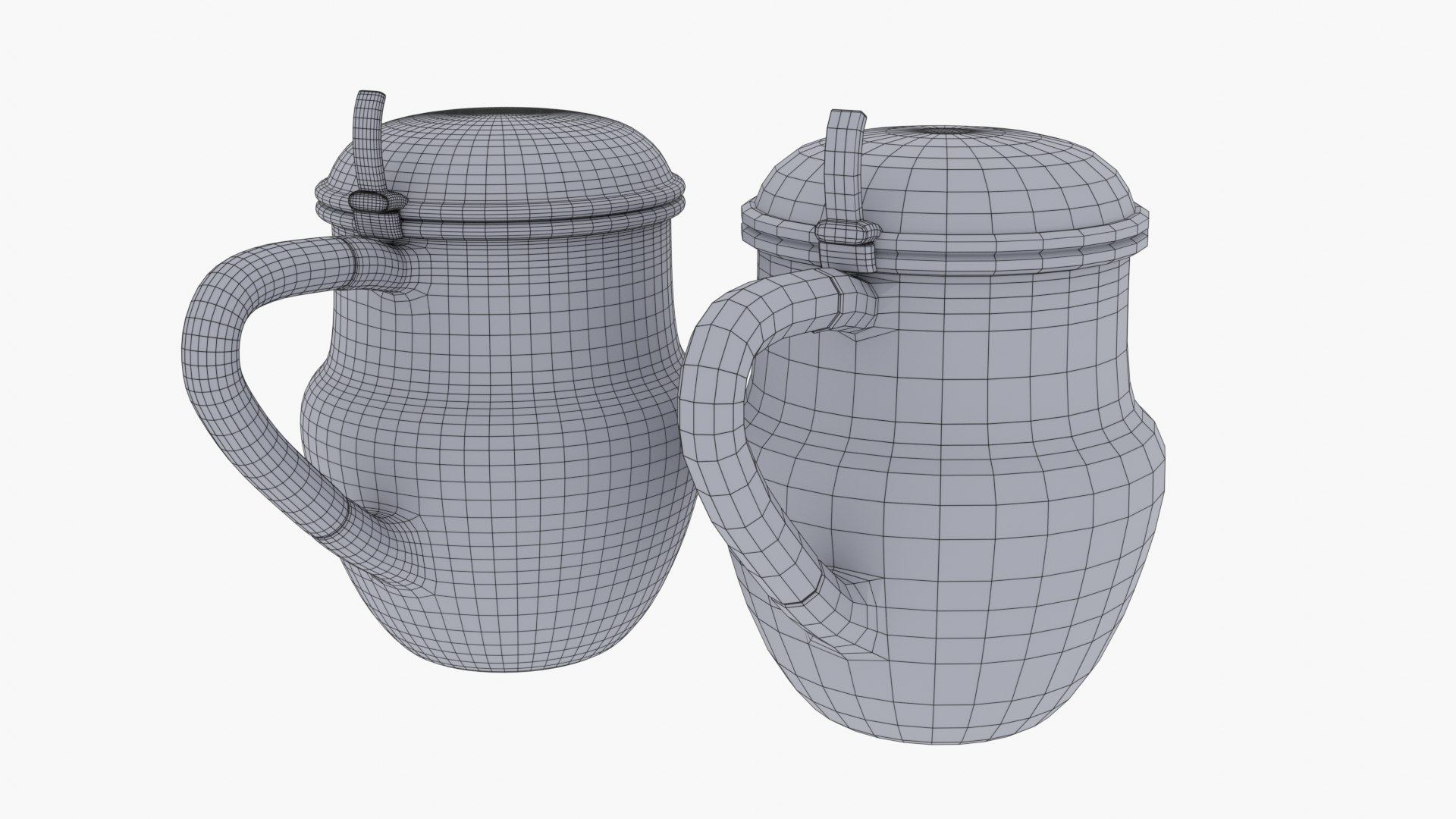 Pewter Pot 3D Model - TurboSquid 2191557