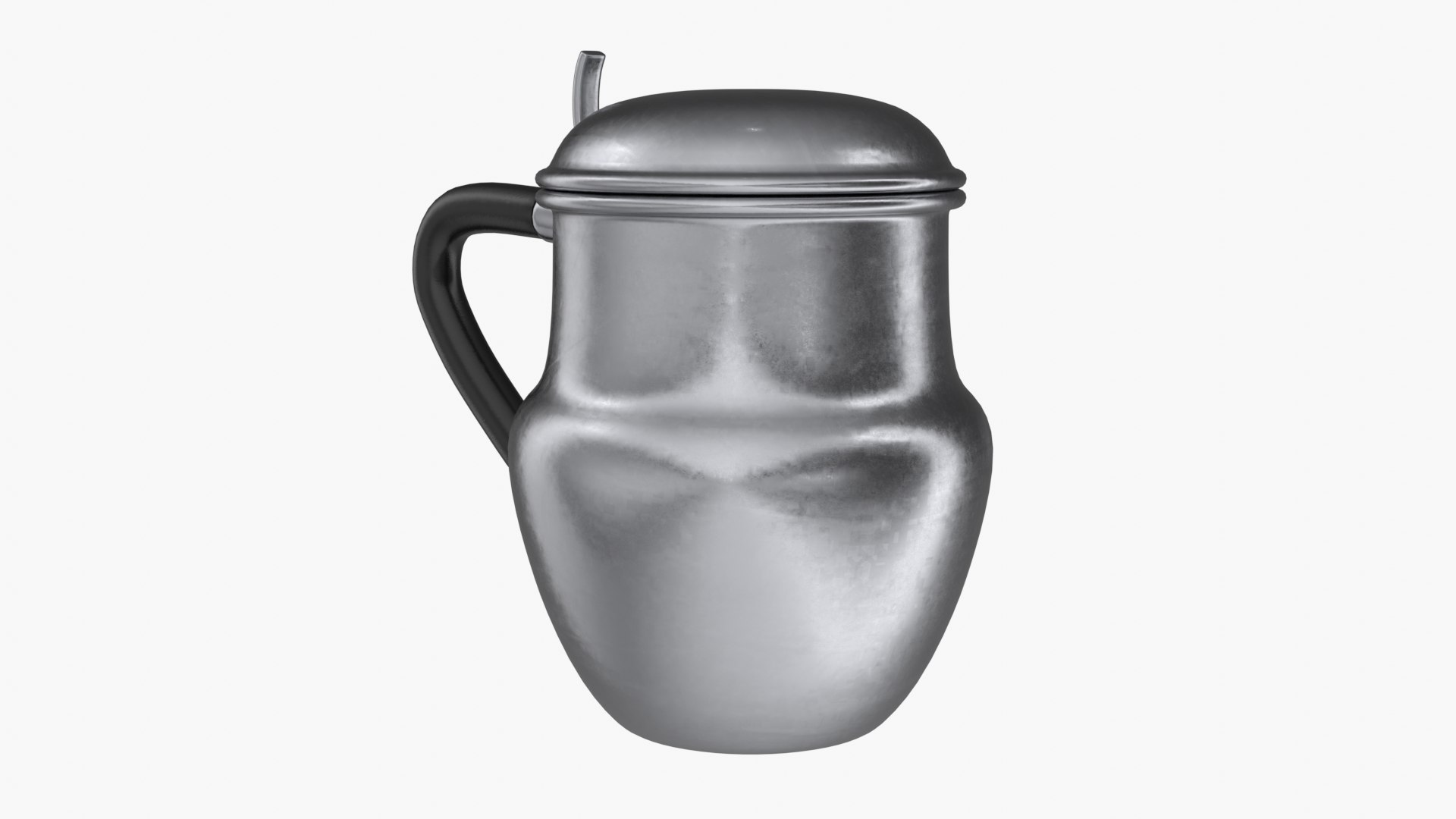 Pewter Pot 3D Model - TurboSquid 2191557