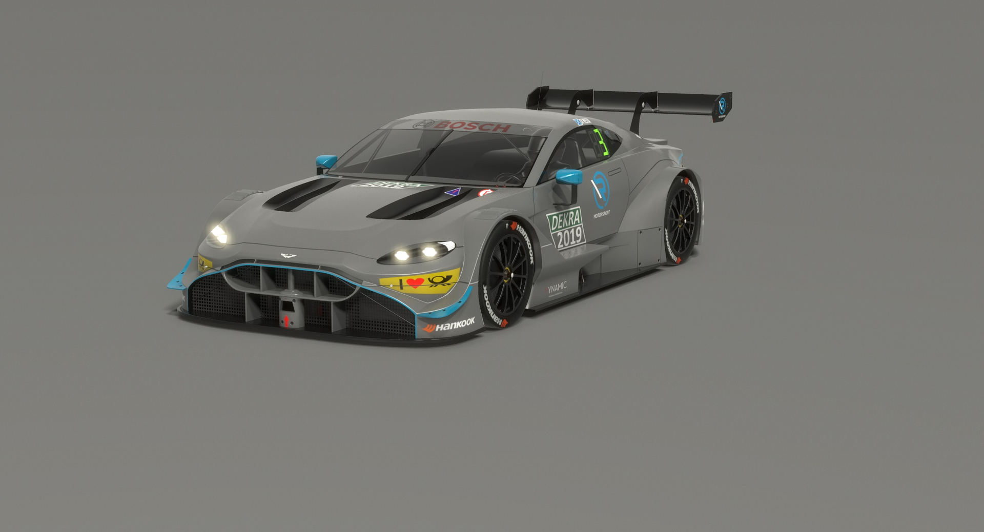 Aston Martin Vantage Dtm 3D Model - TurboSquid 1410583