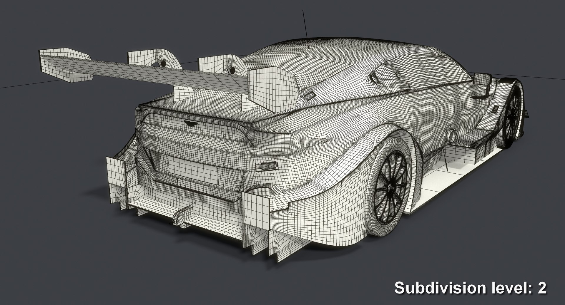 Aston Martin Vantage Dtm 3D Model - TurboSquid 1410583