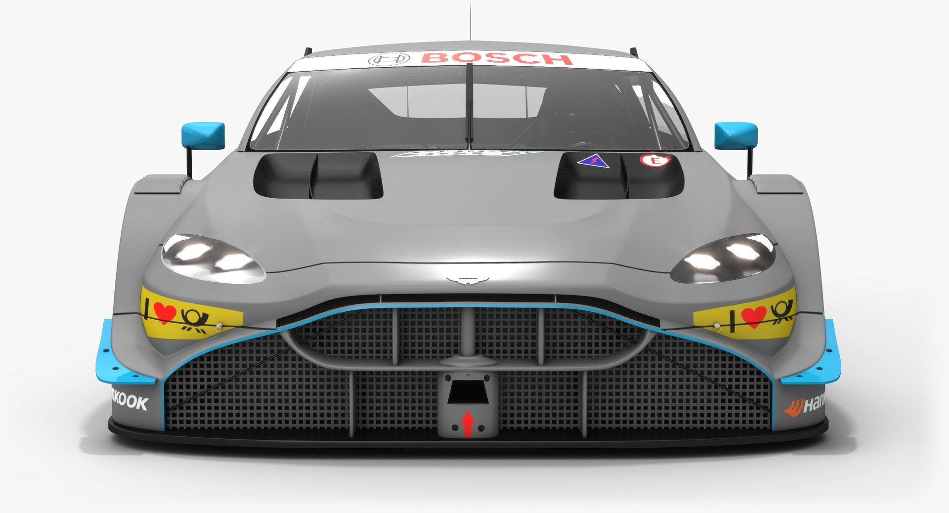 Aston Martin Vantage Dtm 3D Model - TurboSquid 1410583