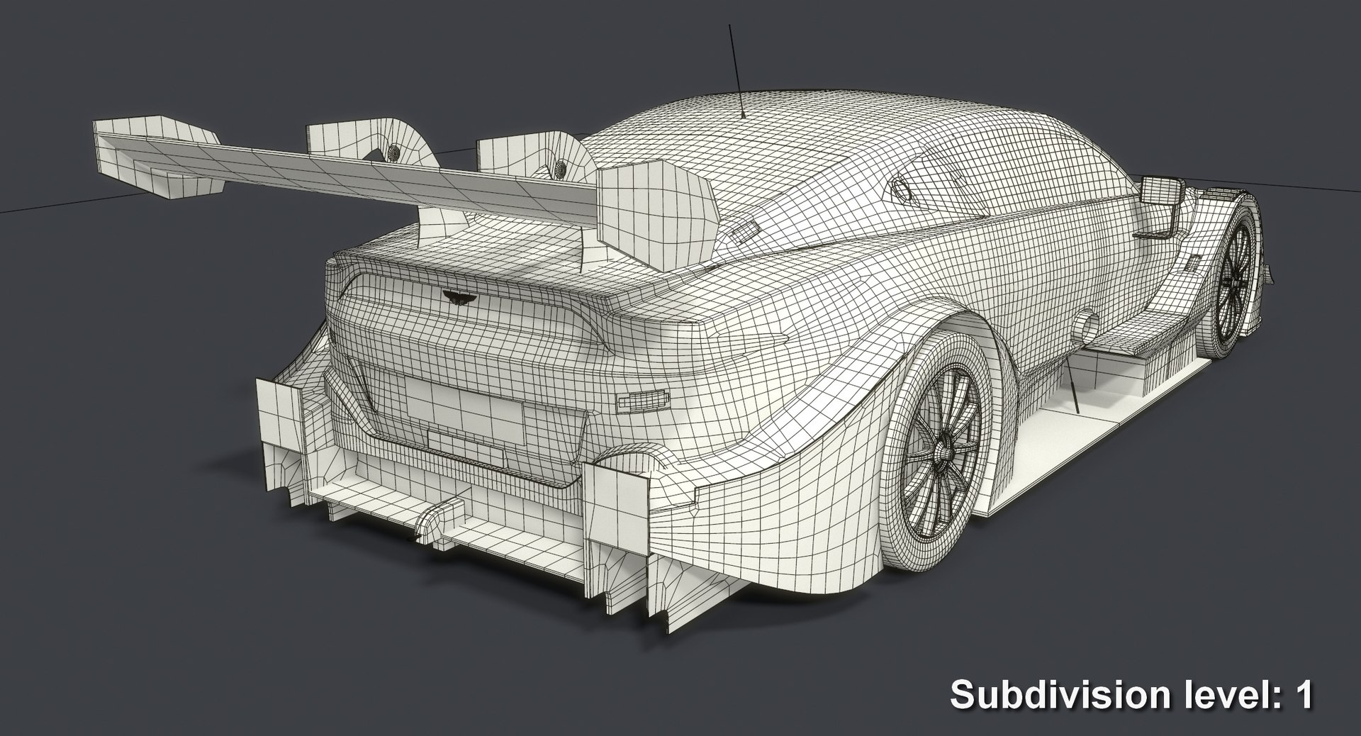 Aston martin vantage dtm 3D model - TurboSquid 1410583