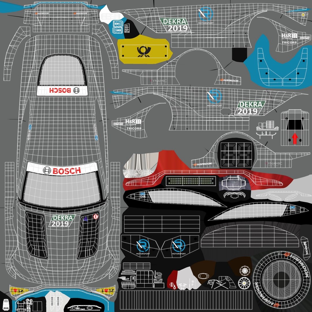 Aston martin vantage dtm 3D model - TurboSquid 1410583