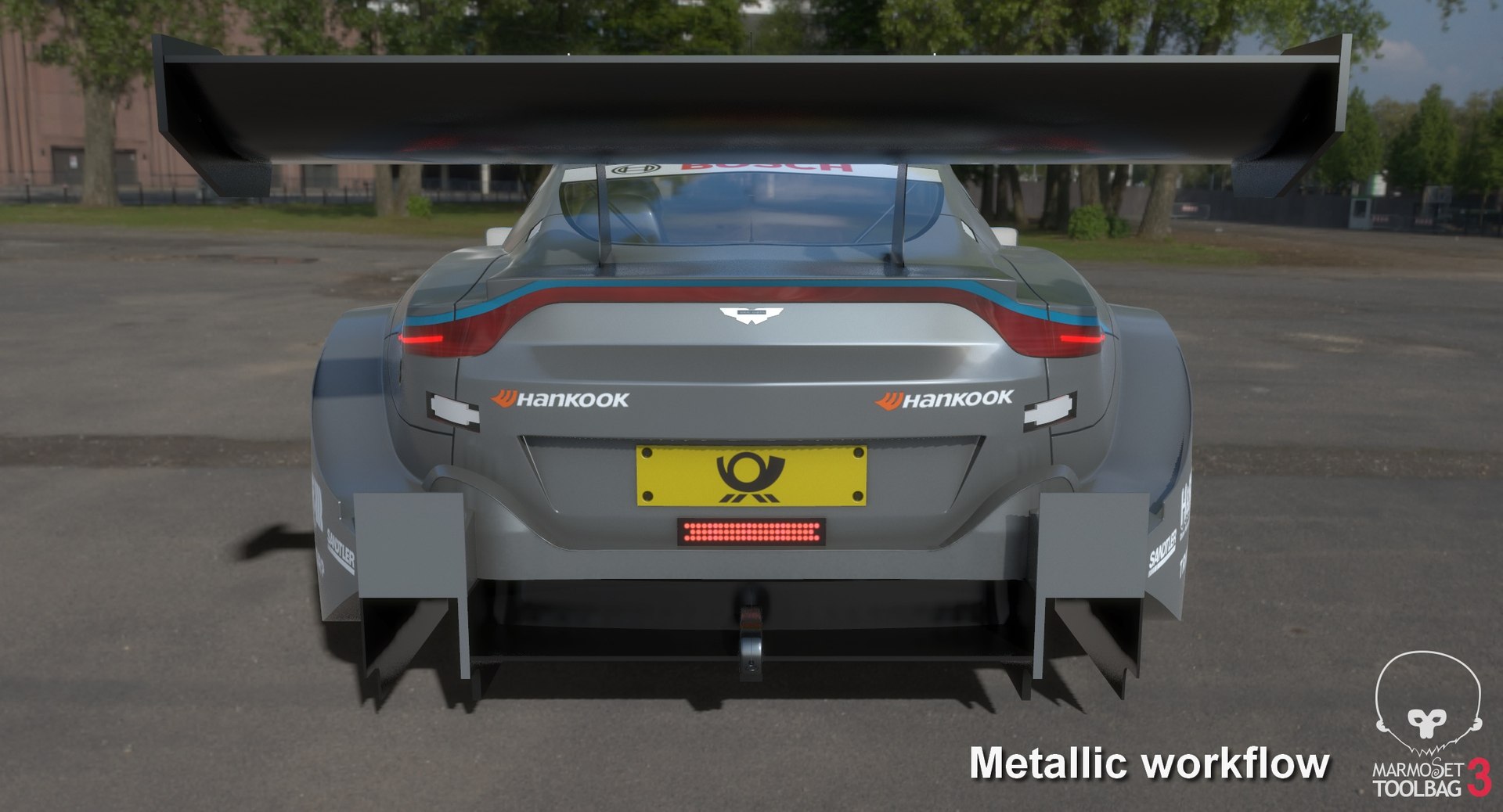 Aston martin vantage dtm 3D model - TurboSquid 1410583