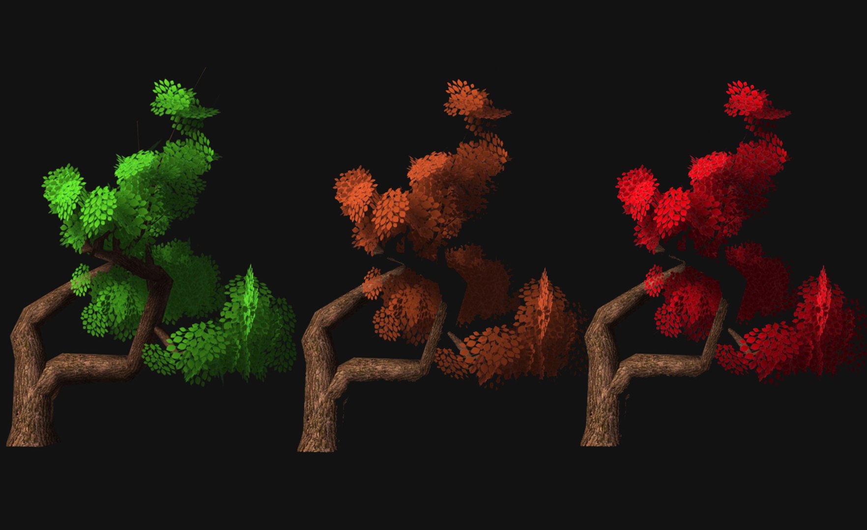 Low Poly Stylized Tree Pack 3D - TurboSquid 2280875