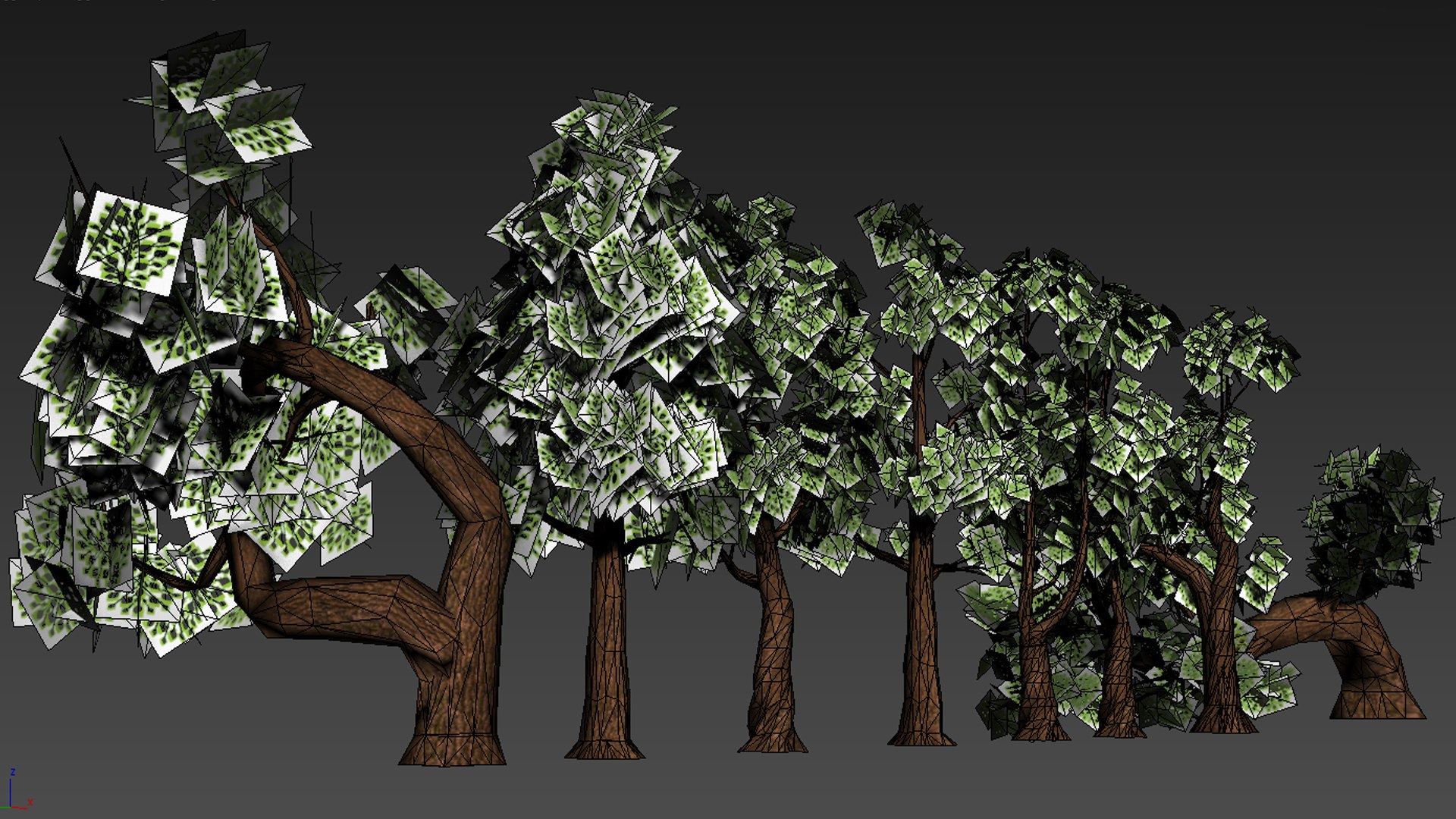 Low Poly Stylized Tree Pack 3D - TurboSquid 2280875
