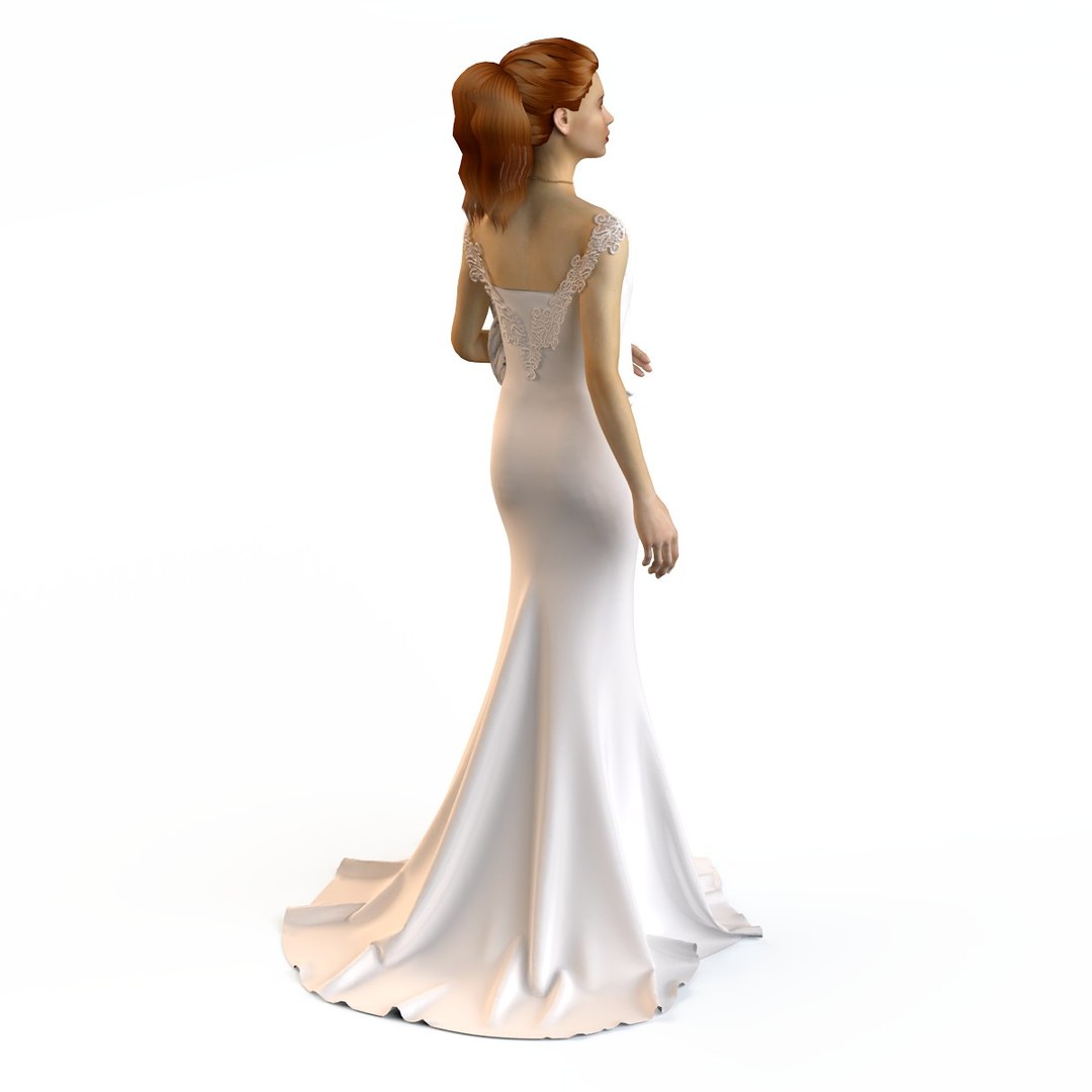 3d Model Hani-tabib Wedding Dresses