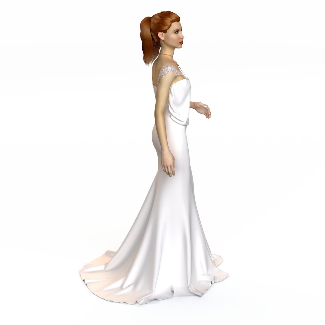 3d Model Hani-tabib Wedding Dresses