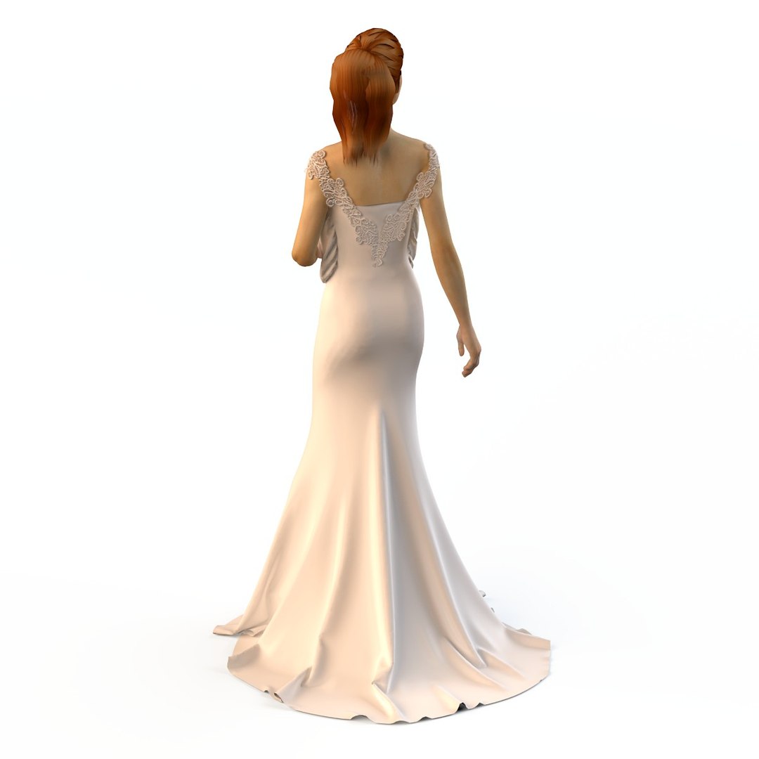 3d Model Hani-tabib Wedding Dresses