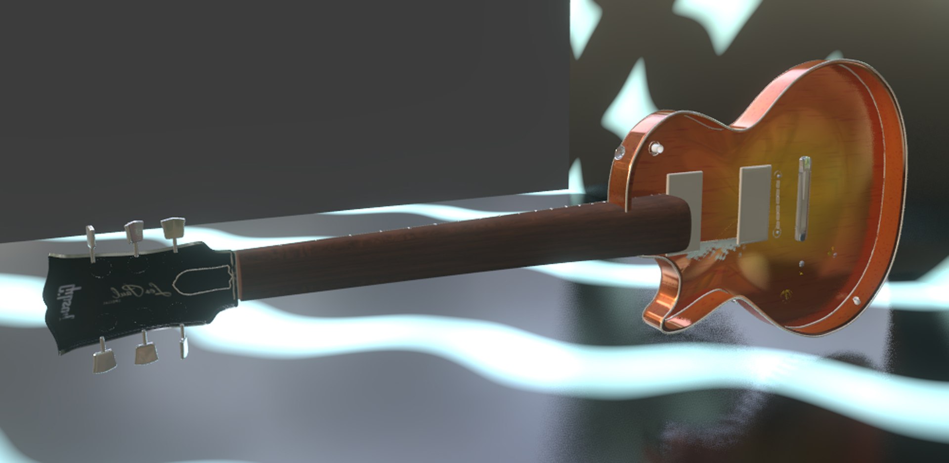 Gibson Les Paul Guiter - Classic 3D Model - TurboSquid 1754527