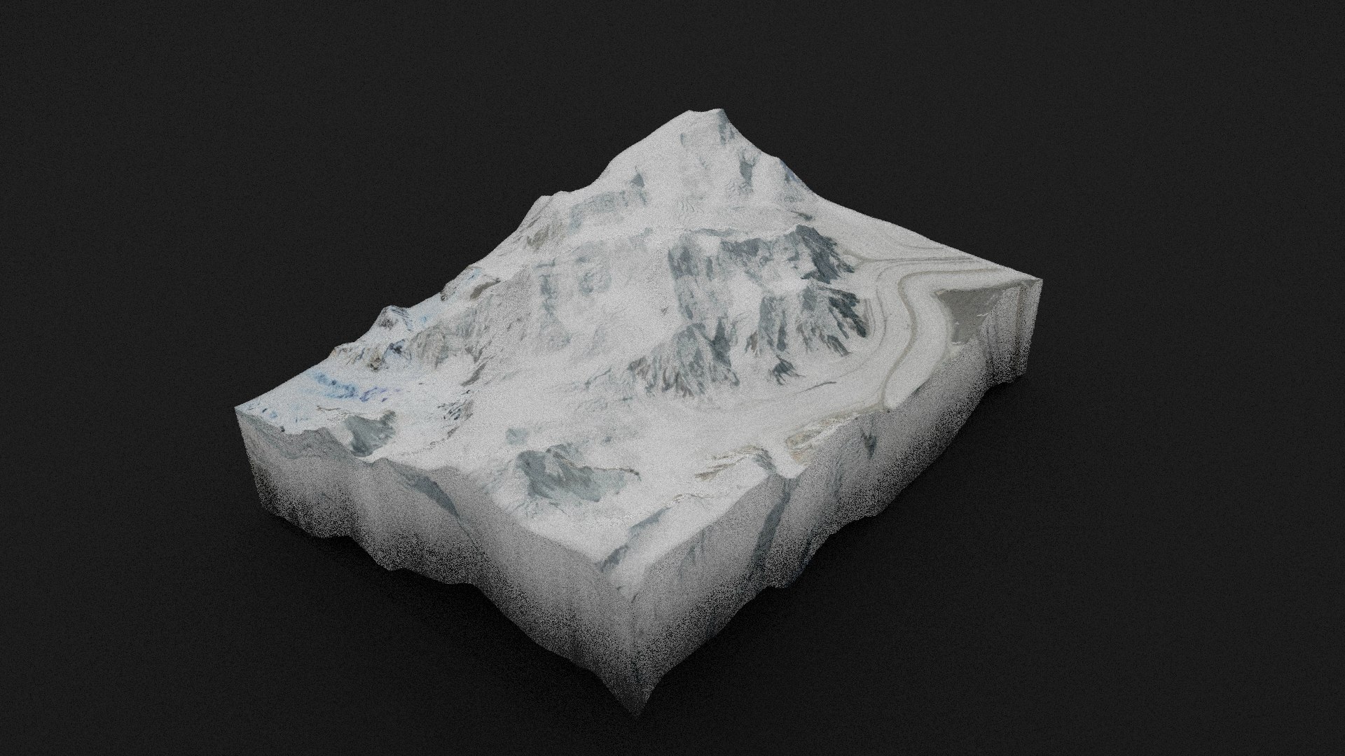 3D Baltoro Kangri Model - TurboSquid 2076609