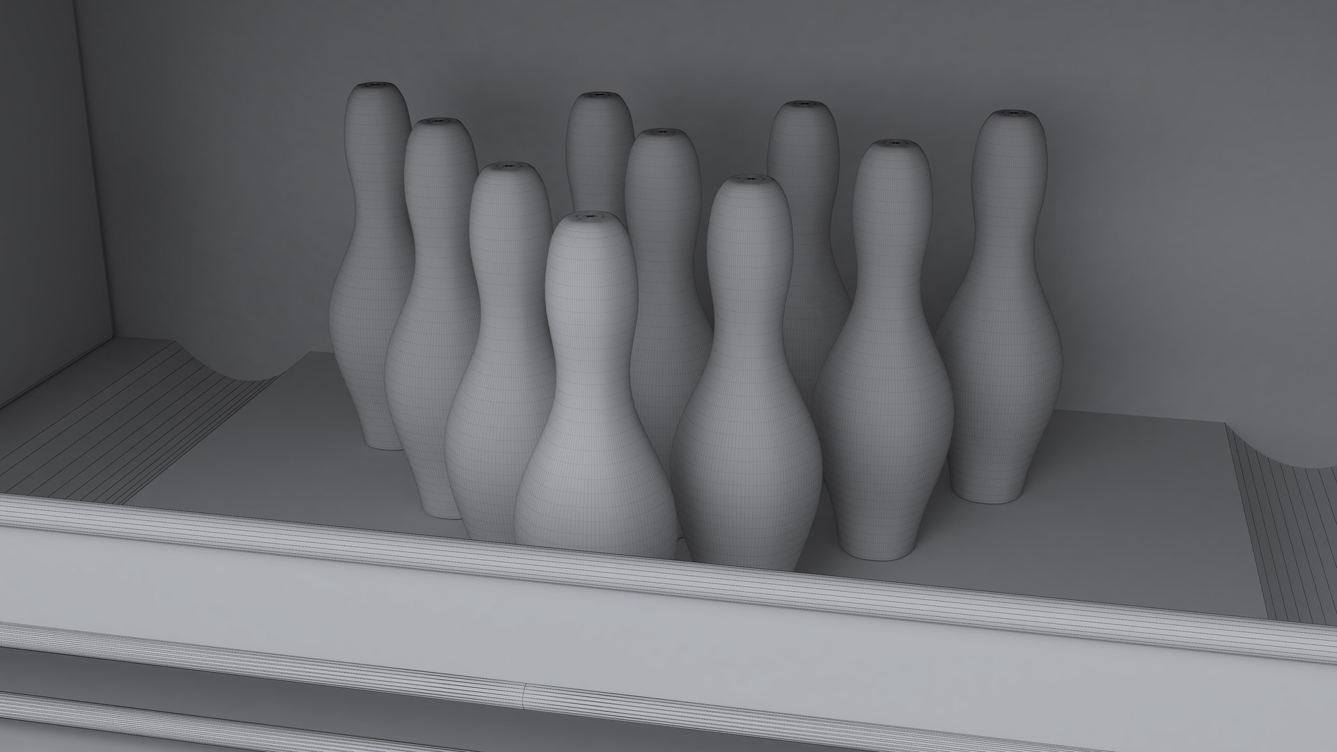 Bowling Lane Model - TurboSquid 2257800
