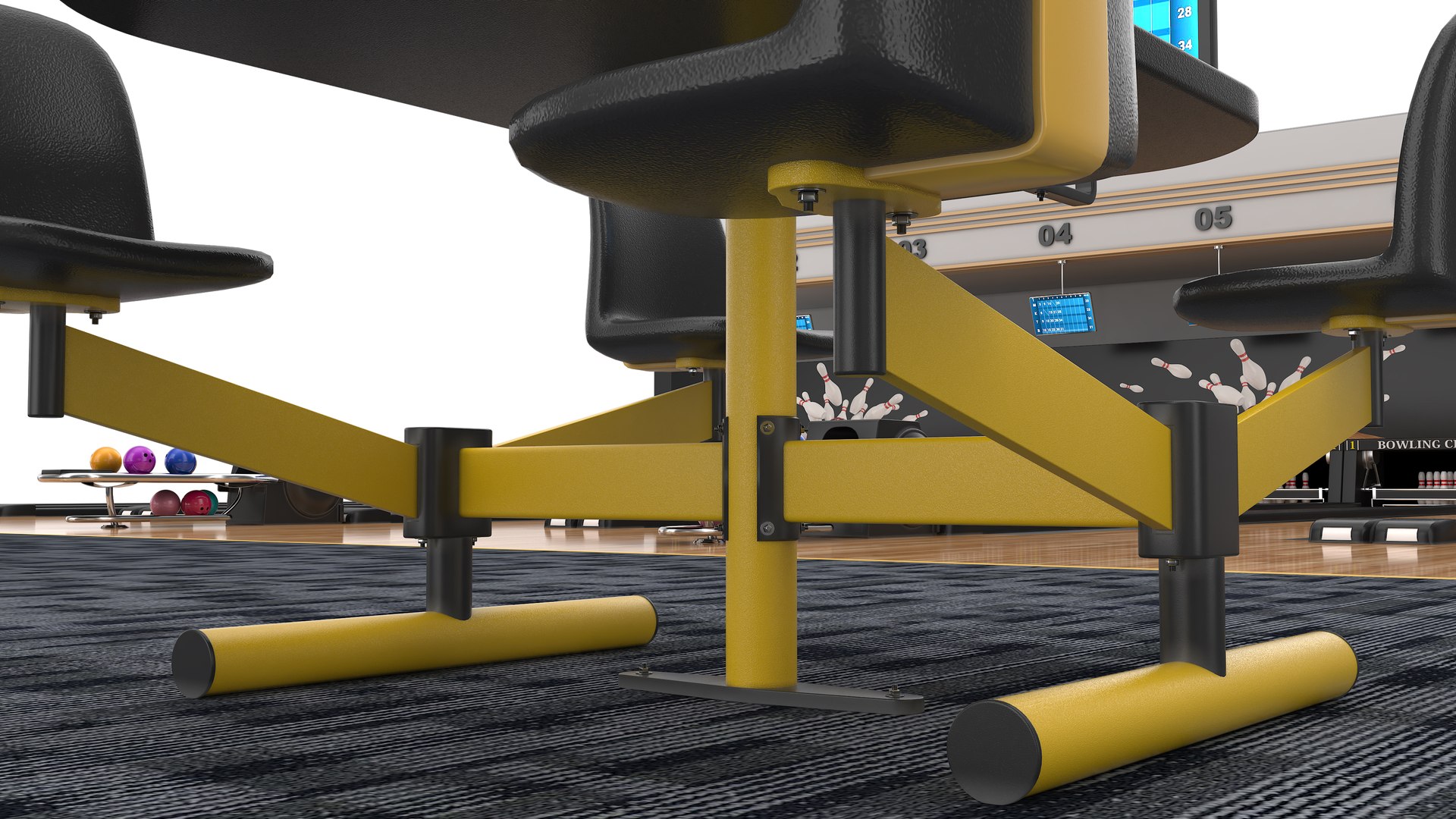 Bowling Lane Model - TurboSquid 2257800