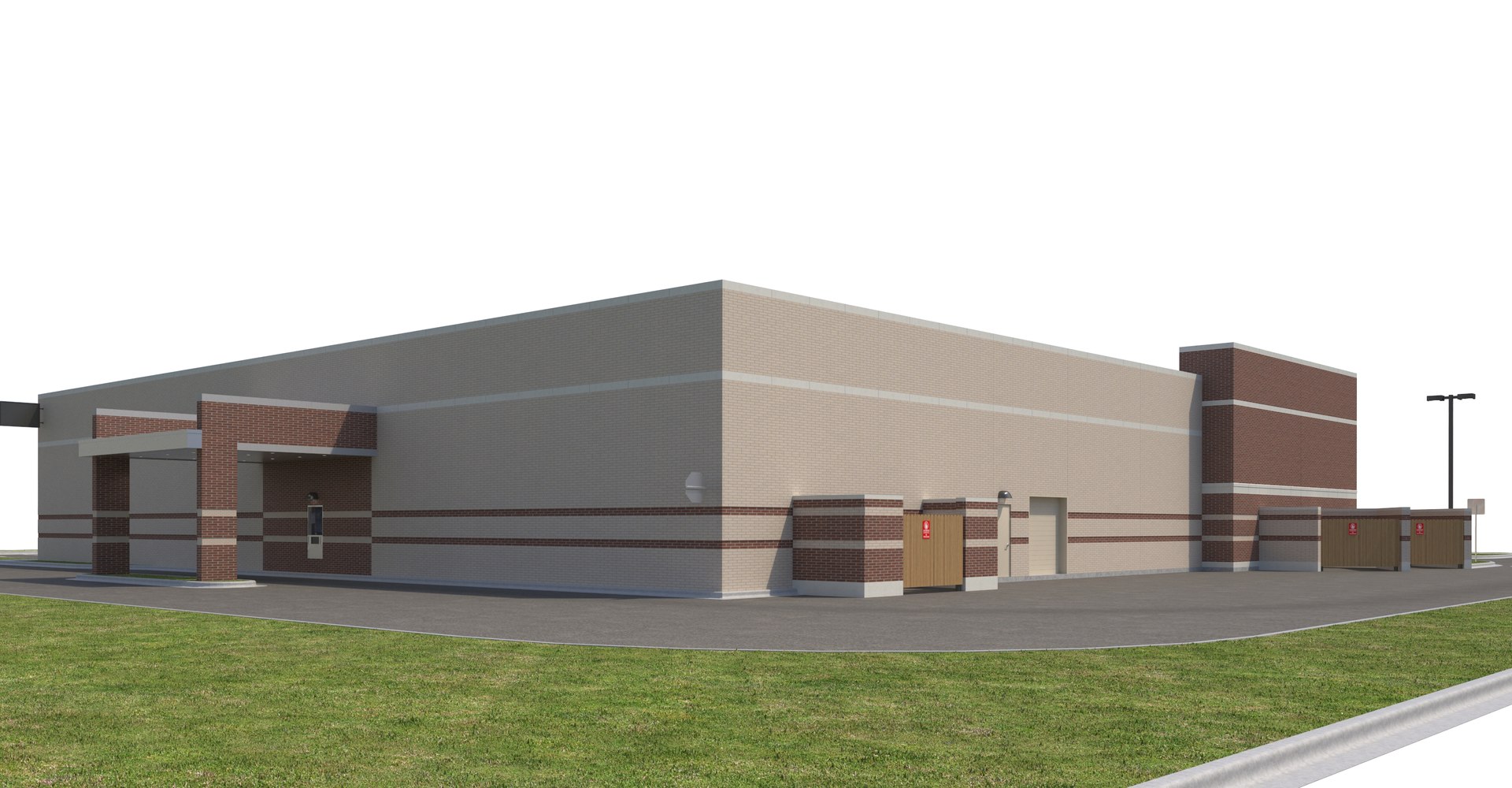 Retail-156 Walgreens With Site 3D Model - TurboSquid 1783637