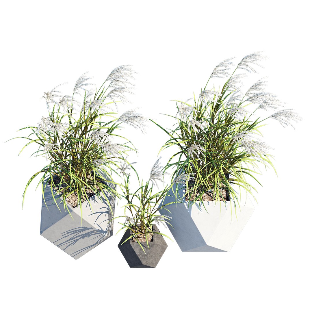 Faceted Modern Fiberstone 3D Model - TurboSquid 2030769