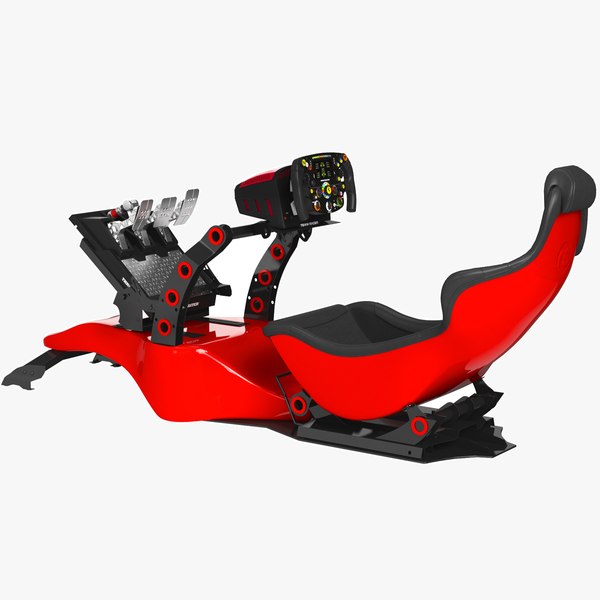 Fotel do symulatora wyścigów RSeat RS Formula V2 Model 3D - TurboSquid ...