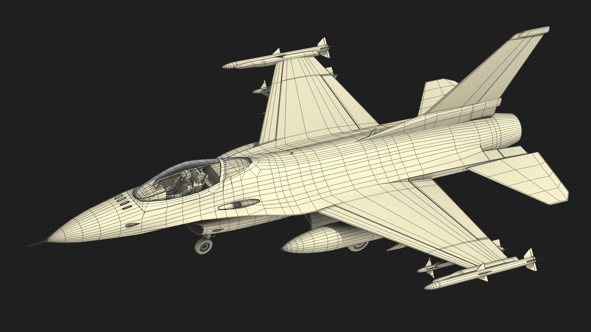 F16 64th Aggressor Squadron 3D model - TurboSquid 1743397
