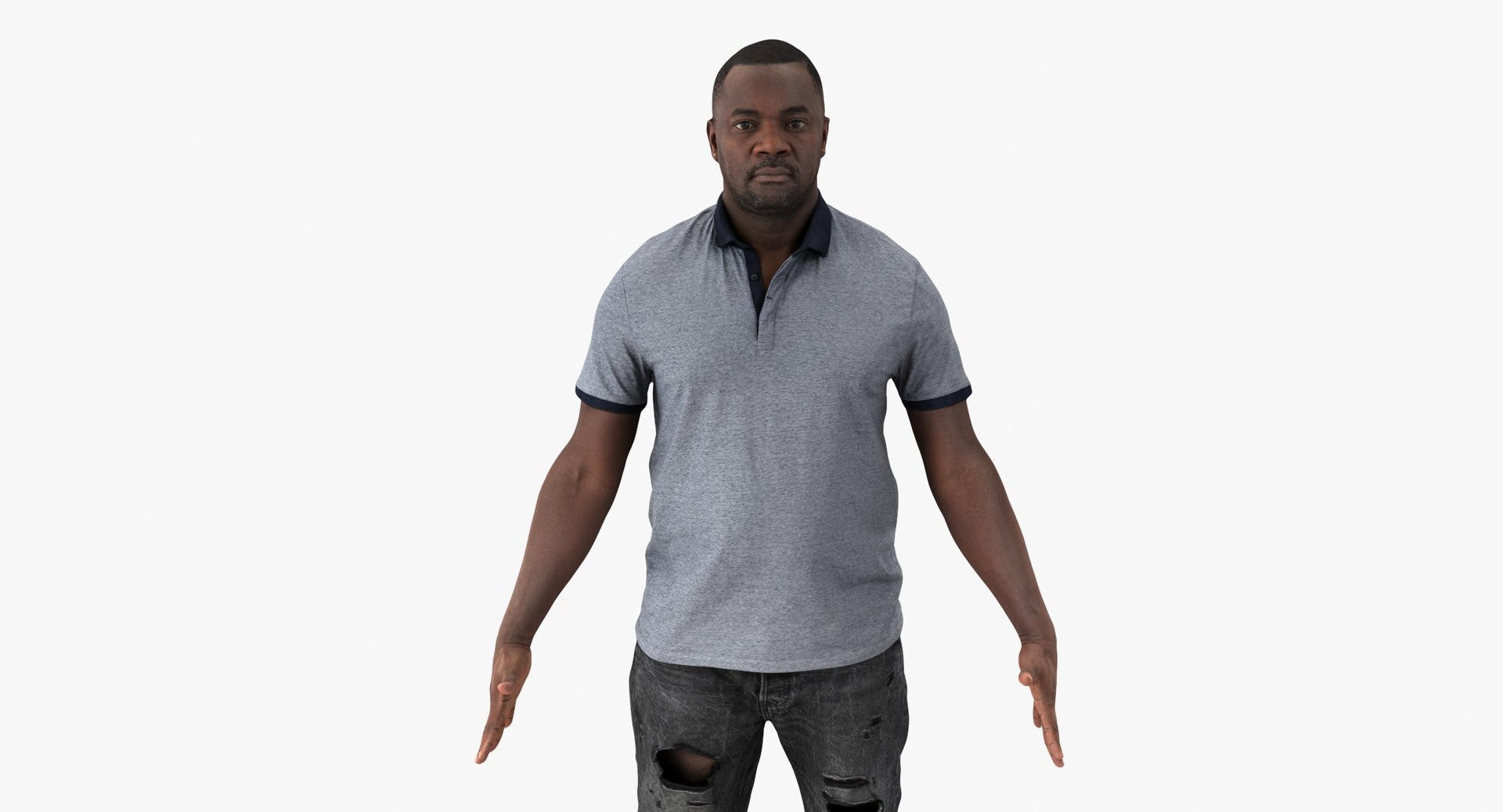 3D Jacob Casual Summer 02 A Pose model - TurboSquid 2071740