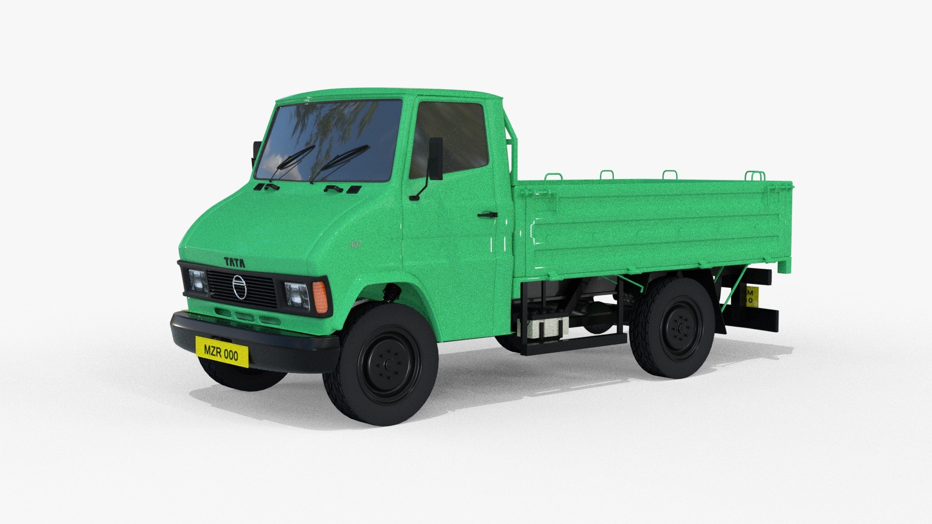 Truck 407 3D Model - TurboSquid 1308215