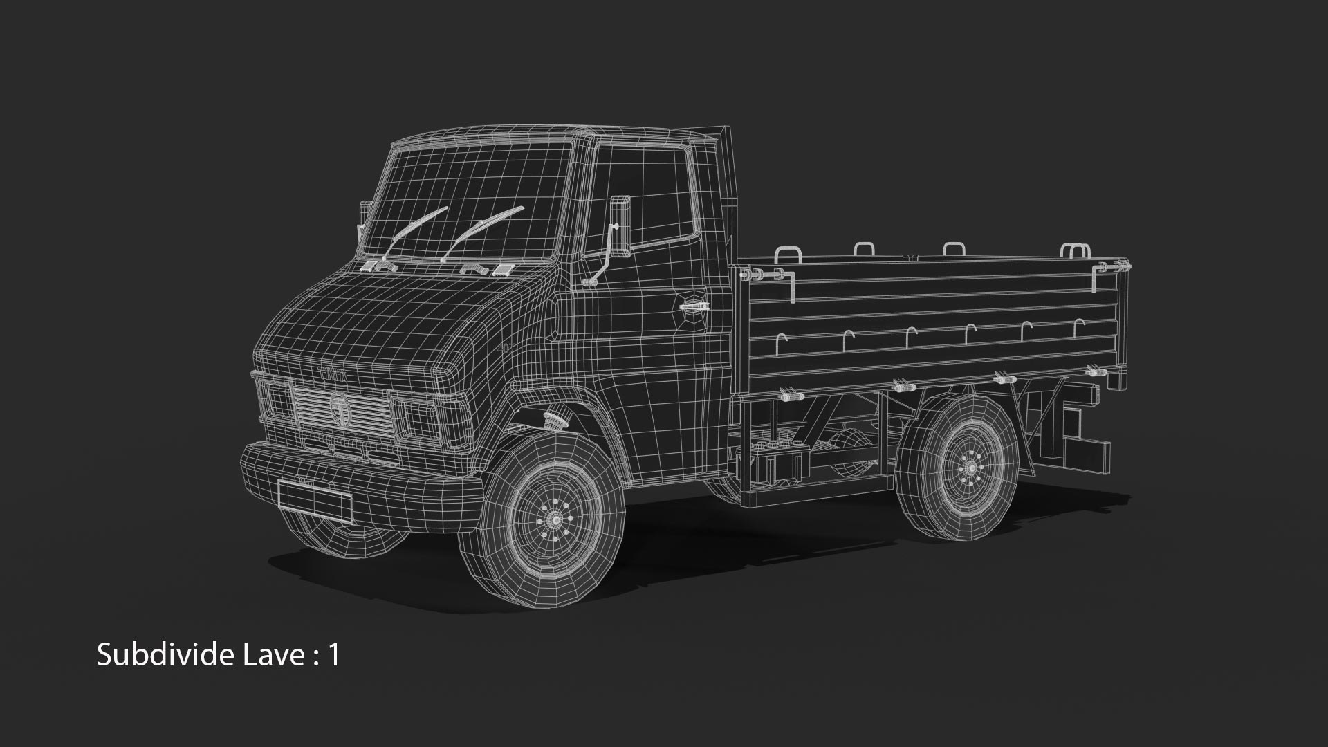 Truck 407 3D Model - TurboSquid 1308215