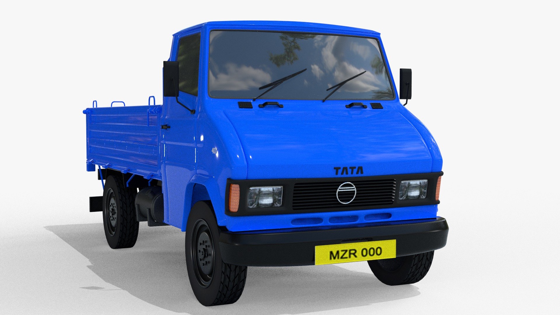 Truck 407 3D Model - TurboSquid 1308215