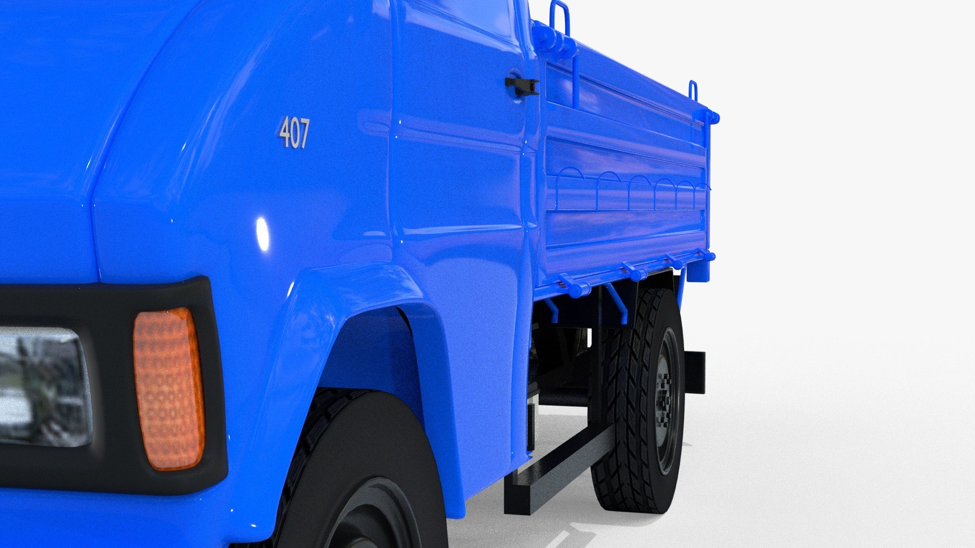 Truck 407 3D Model - TurboSquid 1308215