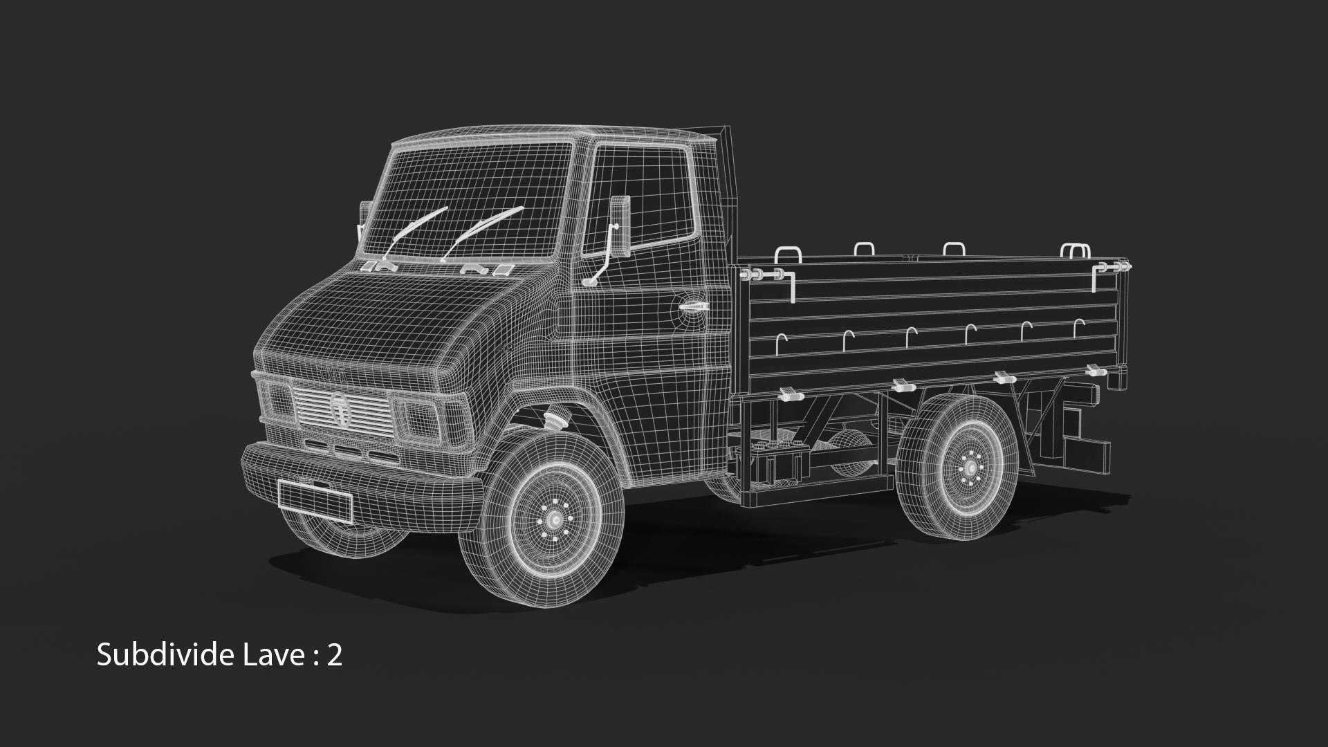 Truck 407 3D Model - TurboSquid 1308215