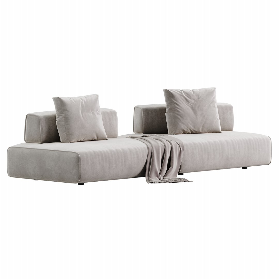 3D Niveaux Sofa By Lema Model - TurboSquid 2266406