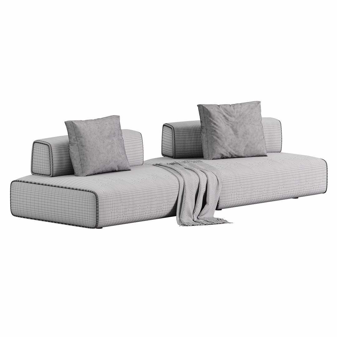 3D Niveaux Sofa By Lema Model - TurboSquid 2266406