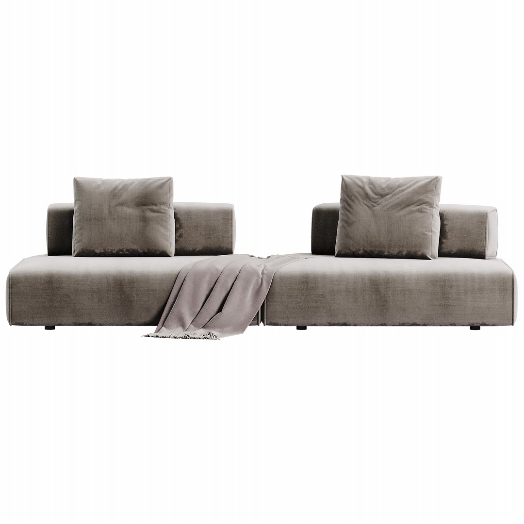 3D Niveaux Sofa By Lema Model - TurboSquid 2266406