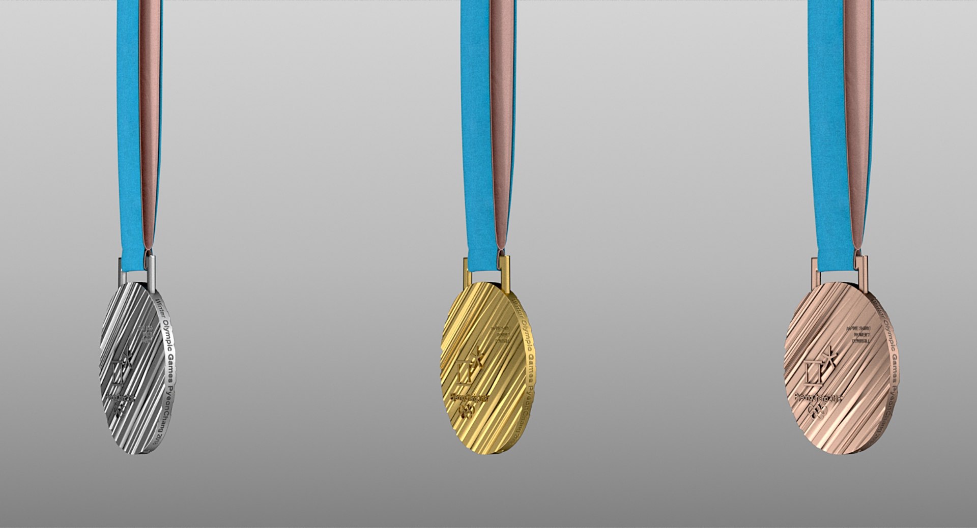 3D Olympic Medal Gold Silver Model - TurboSquid 1244898