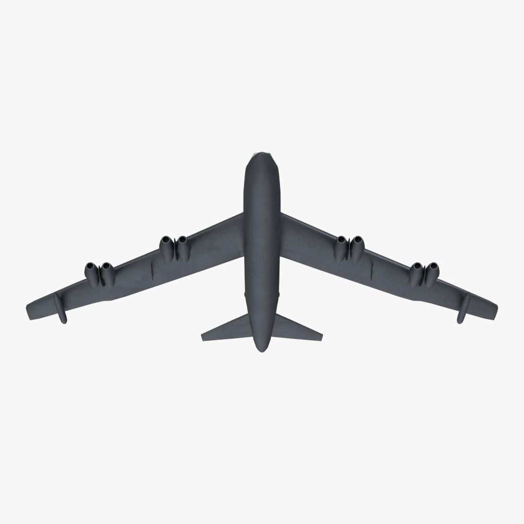 3d Model B-52 Stratofortress