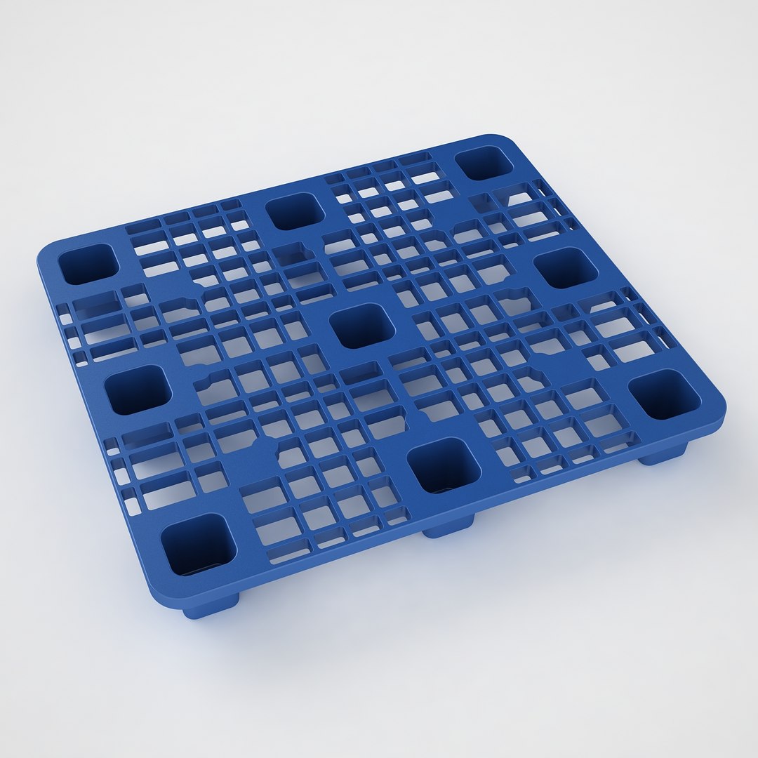 plastic pallet 3d model