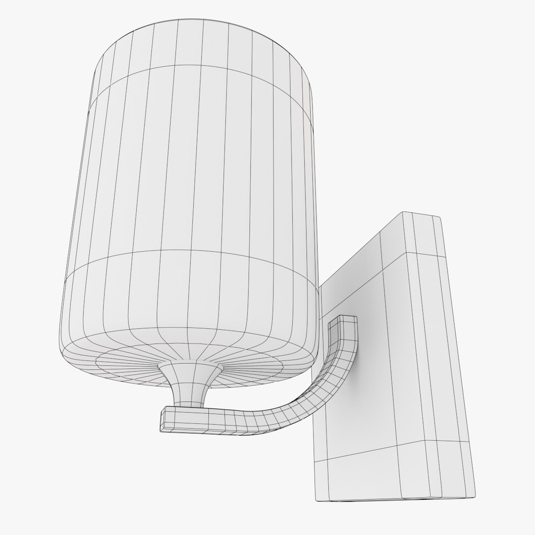 wall lamp sconce 3d model